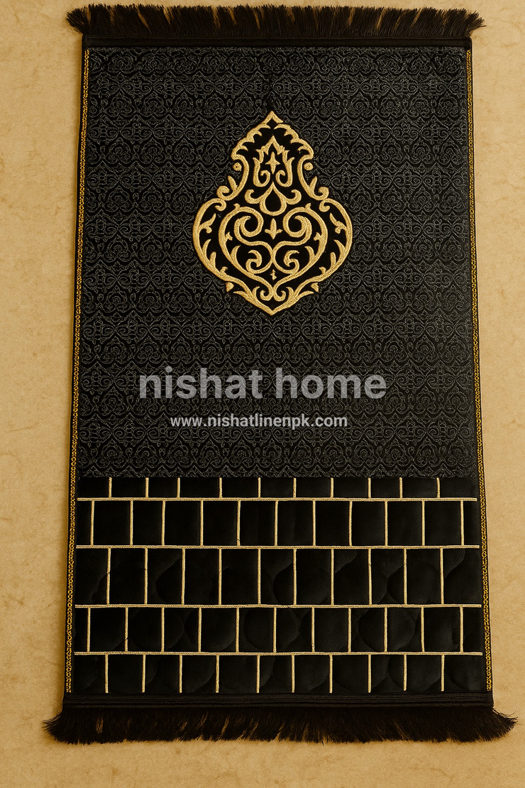 Premium Velvet Prayer Mat - Up Size - VPM03 – Nishat Home